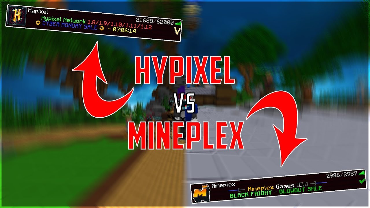 Hypixel vs Mineplex - YouTube