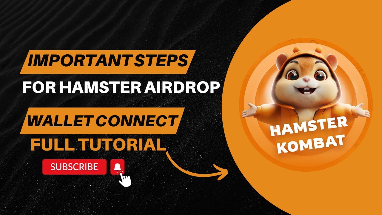 Important Steps For Hamster Airdrop | Wallet Connect Process | Hamster ...