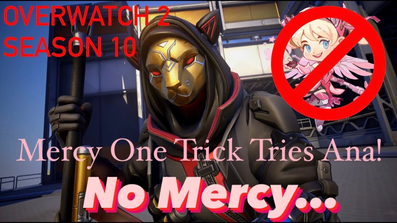 Mercy ONE TRICK tries ANA! // Overwatch 2 Ana Gameplay! - YouTube