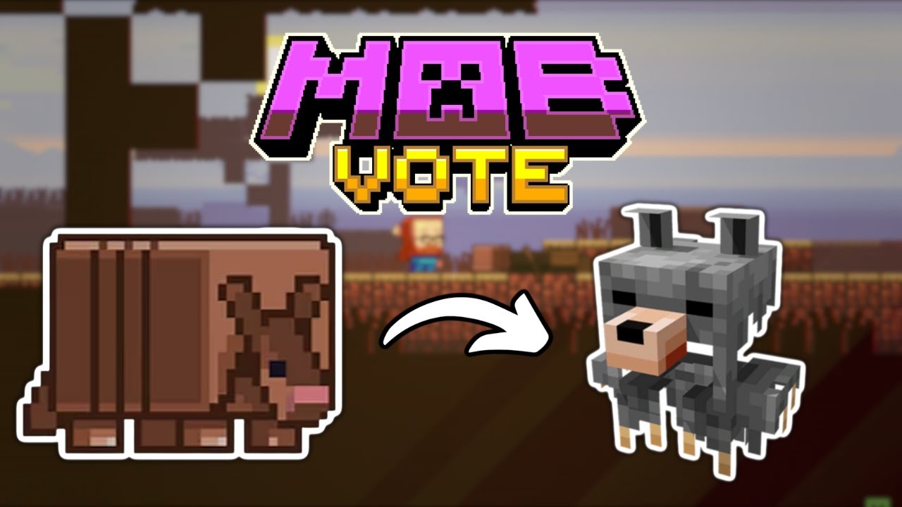 Everything About The Armadillo And WOLF ARMOR In The Minecraft Mobvote ...