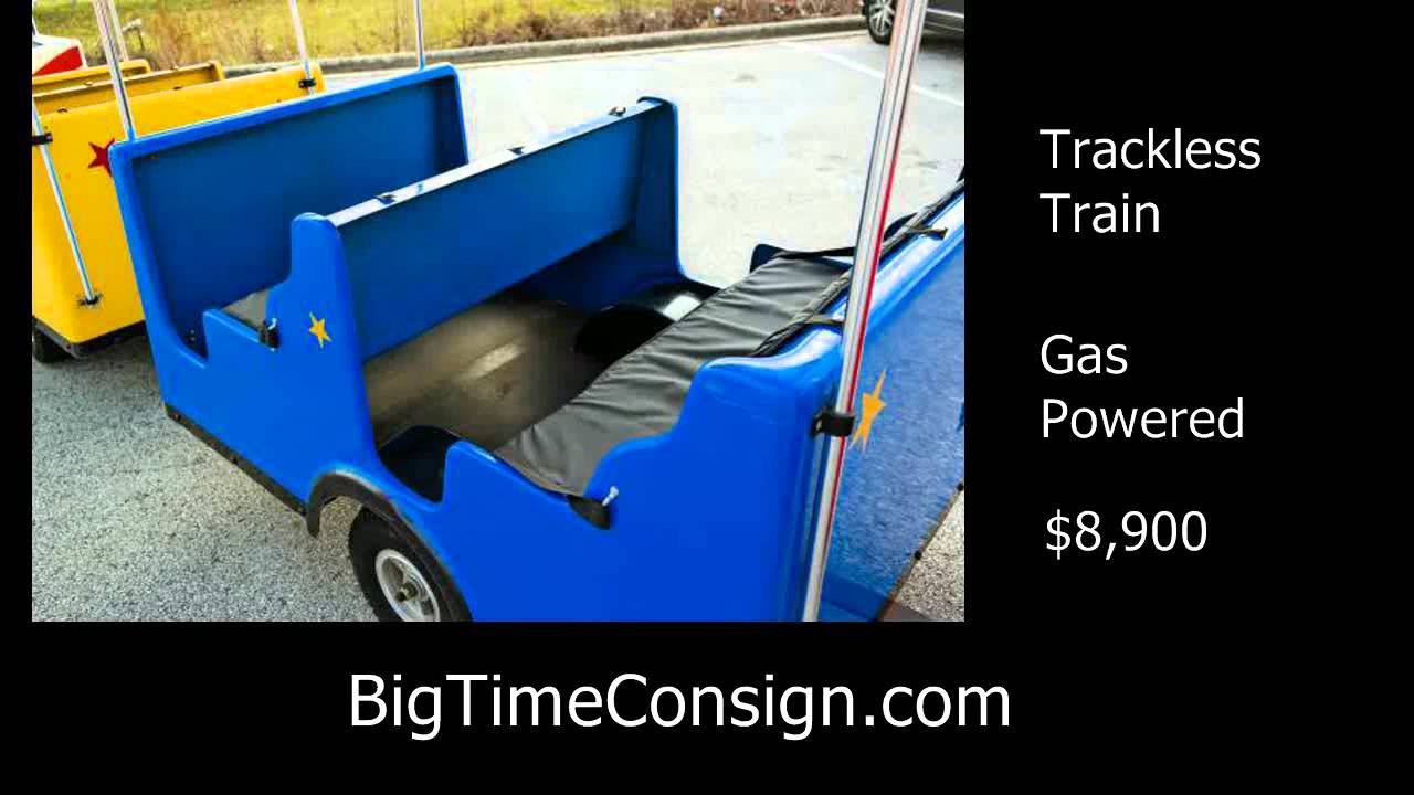 Trackless Train - YouTube