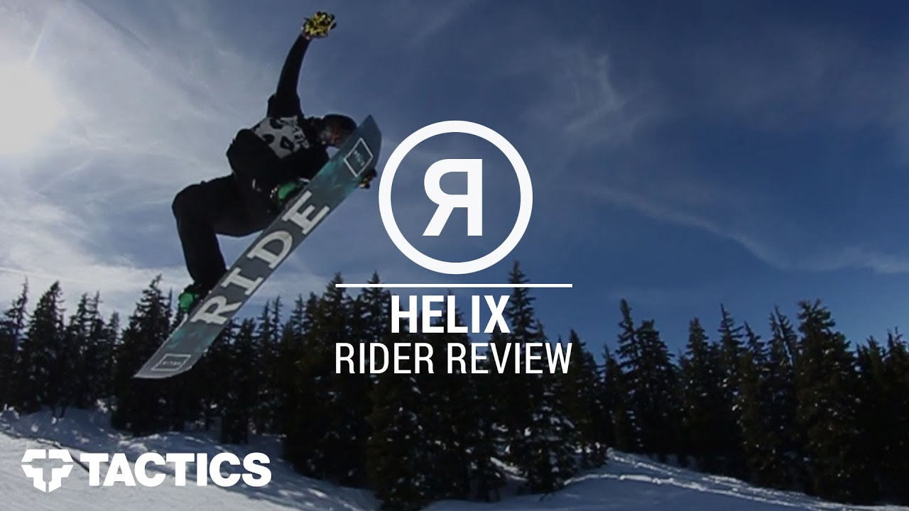 Ride Helix 2017 Snowboard Rider Review - Tactics - YouTube