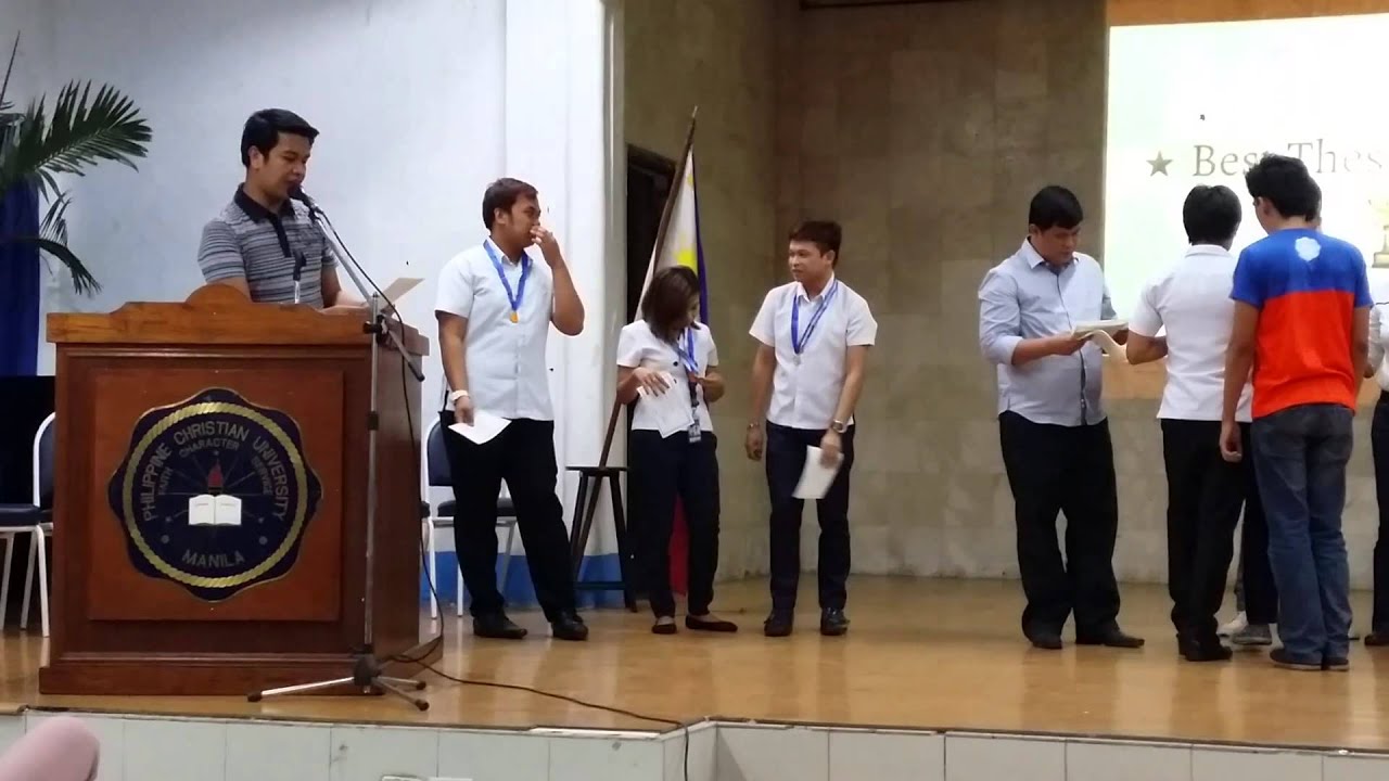 PCU 2014 THESIS AWARD - YouTube