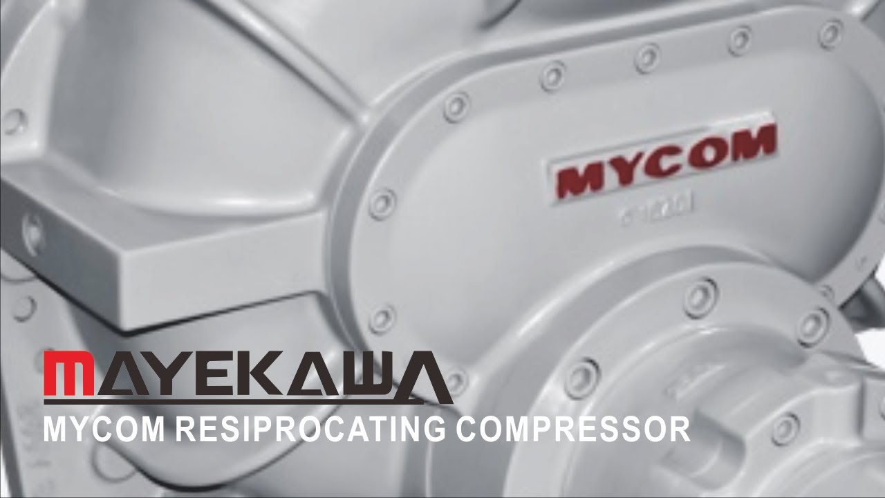 MYCOM RESIPROCATING COMPRESSOR - YouTube