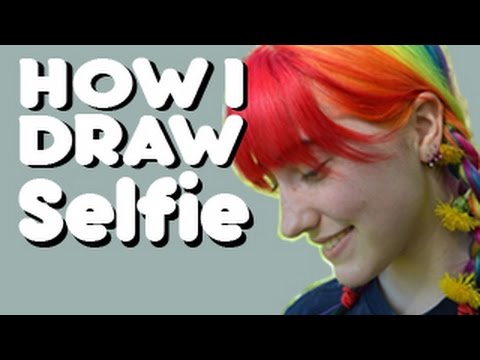 How I Draw Selfie / Thatoldrainbowroad - YouTube