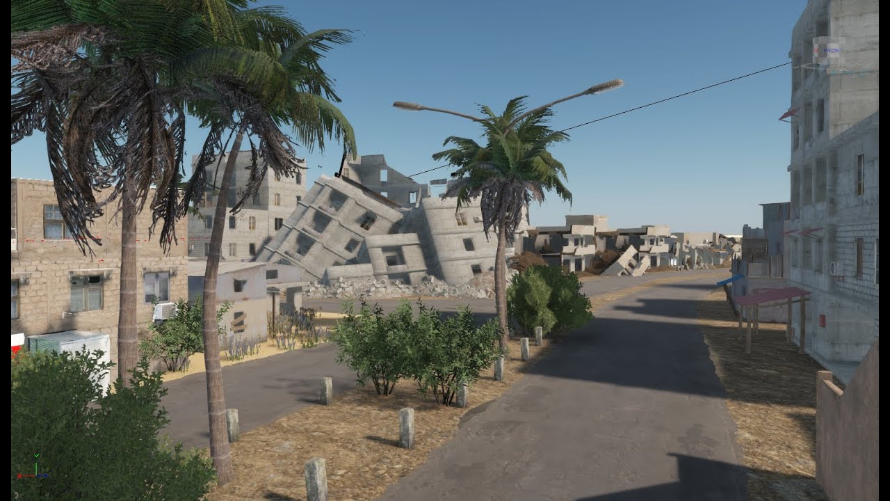 Arma Reforger Map Making: Highway 80 (Kuwait) - YouTube