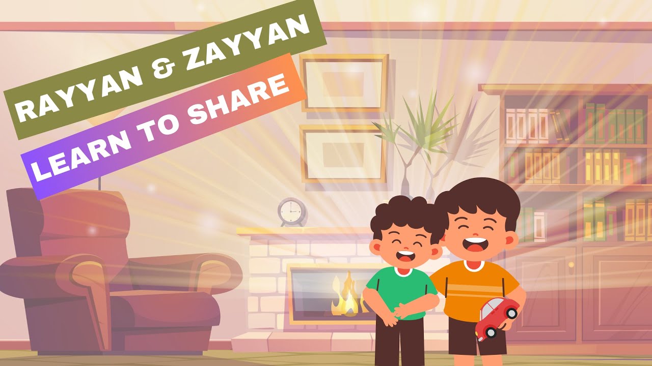 HH - Rayyan and Zayyan Learn to Share | Islamic Cartoon | Islamic ...