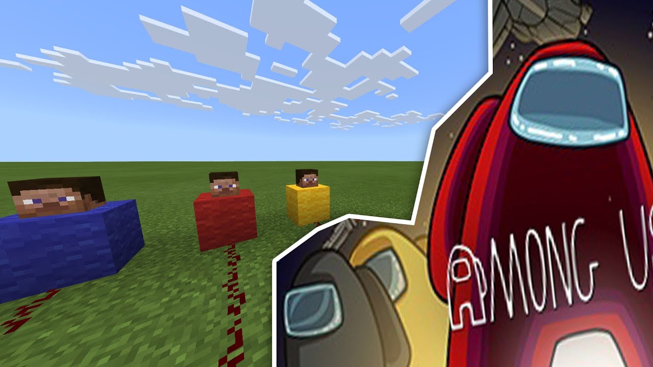 How to summon among us in minecraft - YouTube