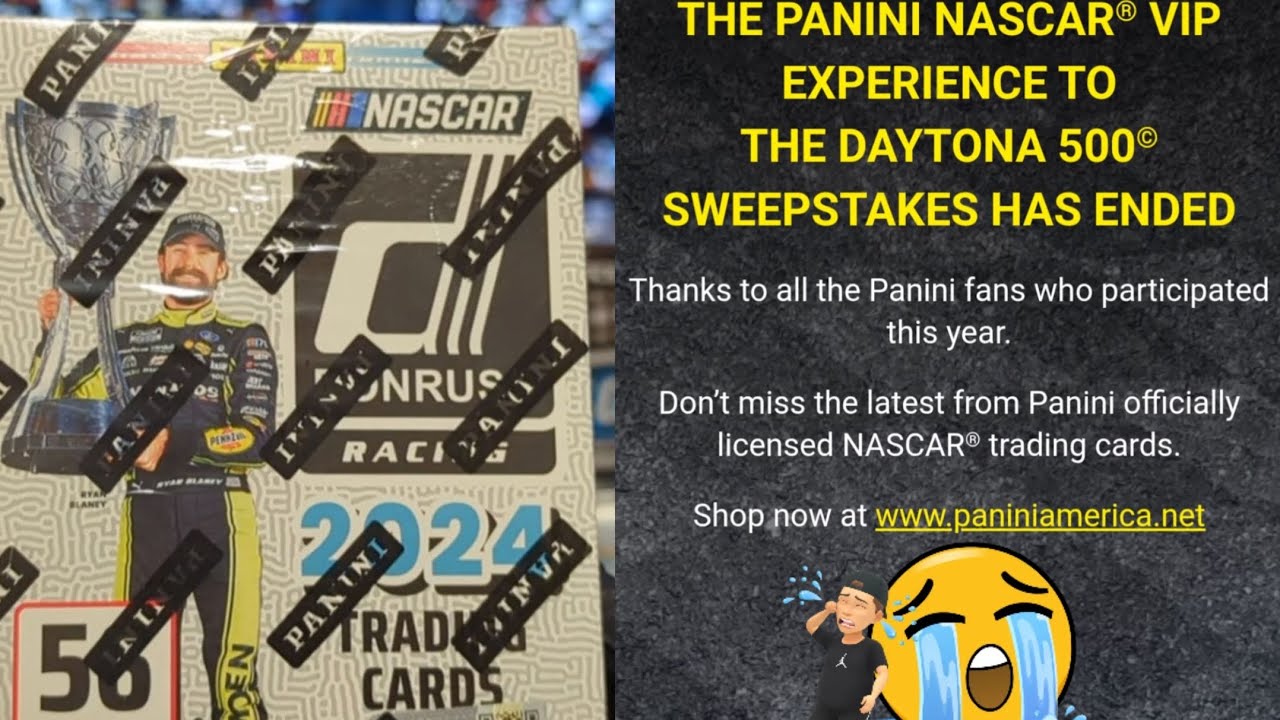Breaking a 2024 Donruss NASCAR Blaster Box! Boogity Boogity Boogity ...