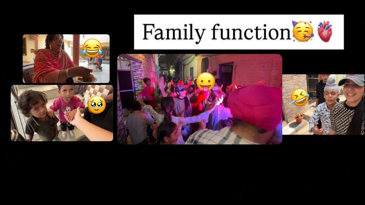 Family function🥳🥹 | itz_amandeepkaur_official - YouTube