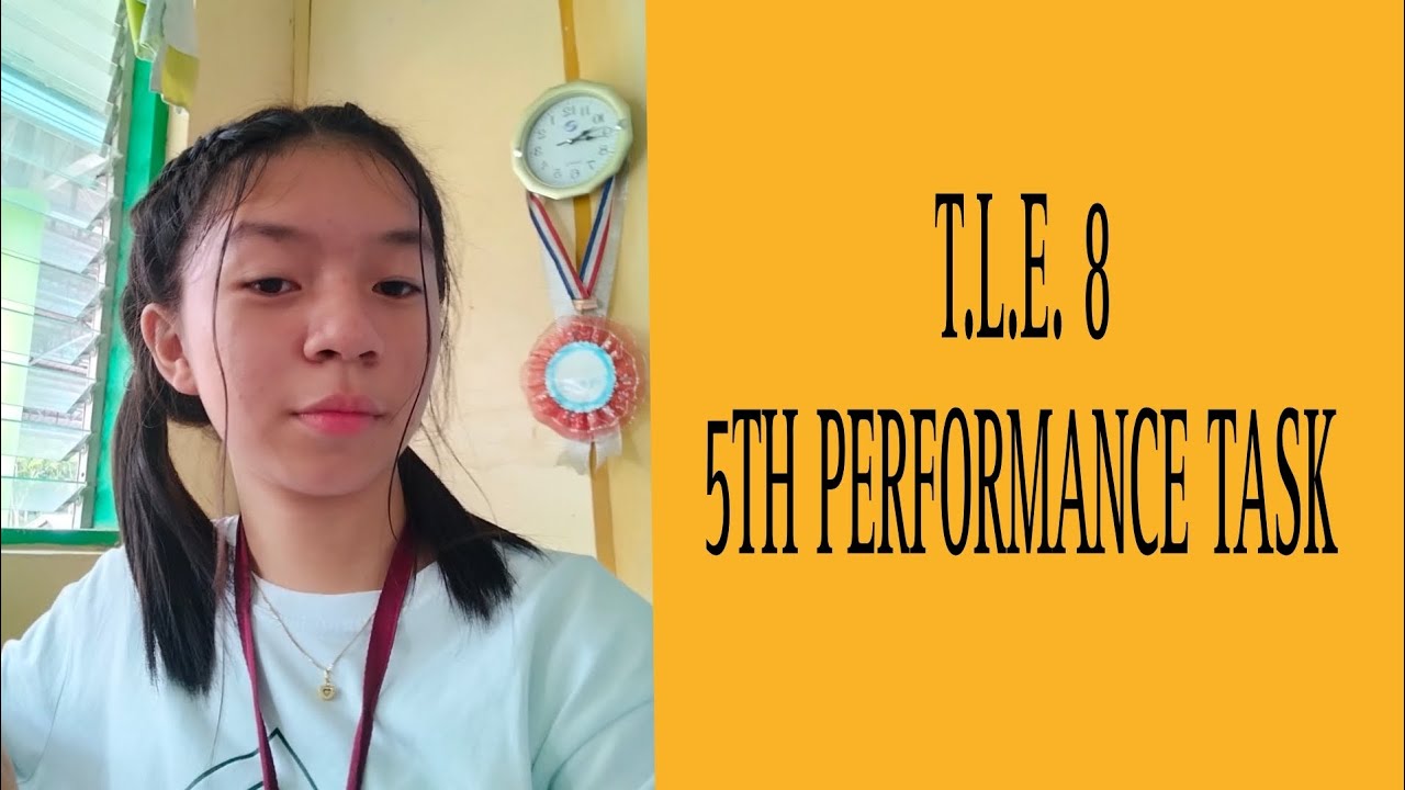 T.L.E. 8 ICT | 5th PERFORMANCE TASK | Learn w/ kris! - YouTube