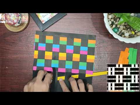 Grade 4 ARTS | Paggawa ng Banig na Papel | Design #6 - YouTube