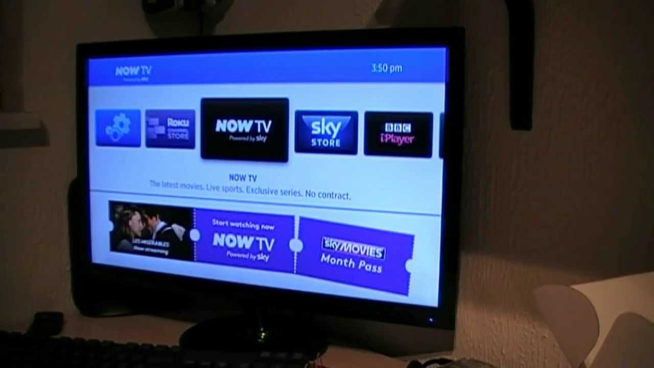 Unboxing And First Look at the NOW TV Streaming Media Box - YouTube