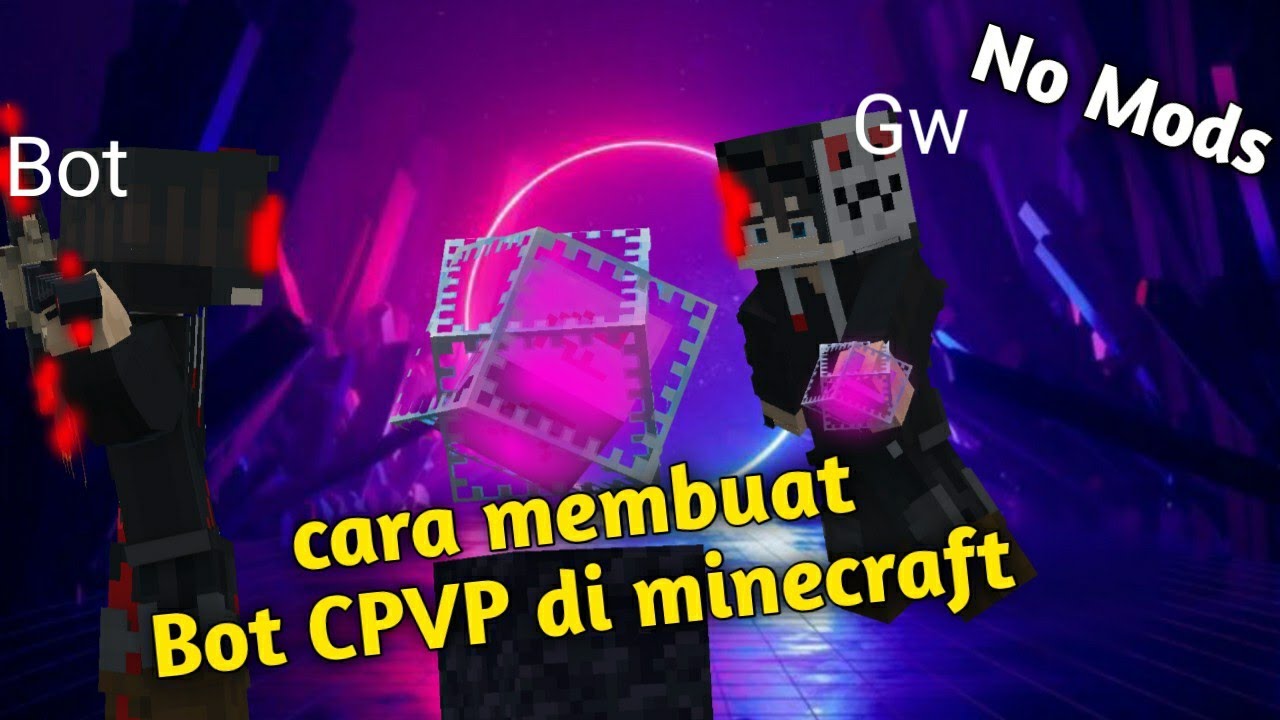 Cara membuat Bot CPVP/PVP di minecraft [NO MODS] - YouTube