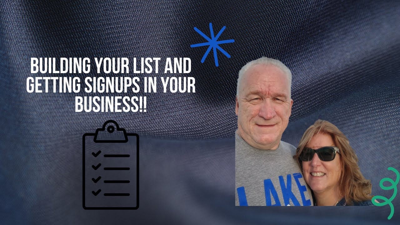 Building Your List and Getting Signups in Your Business - YouTube