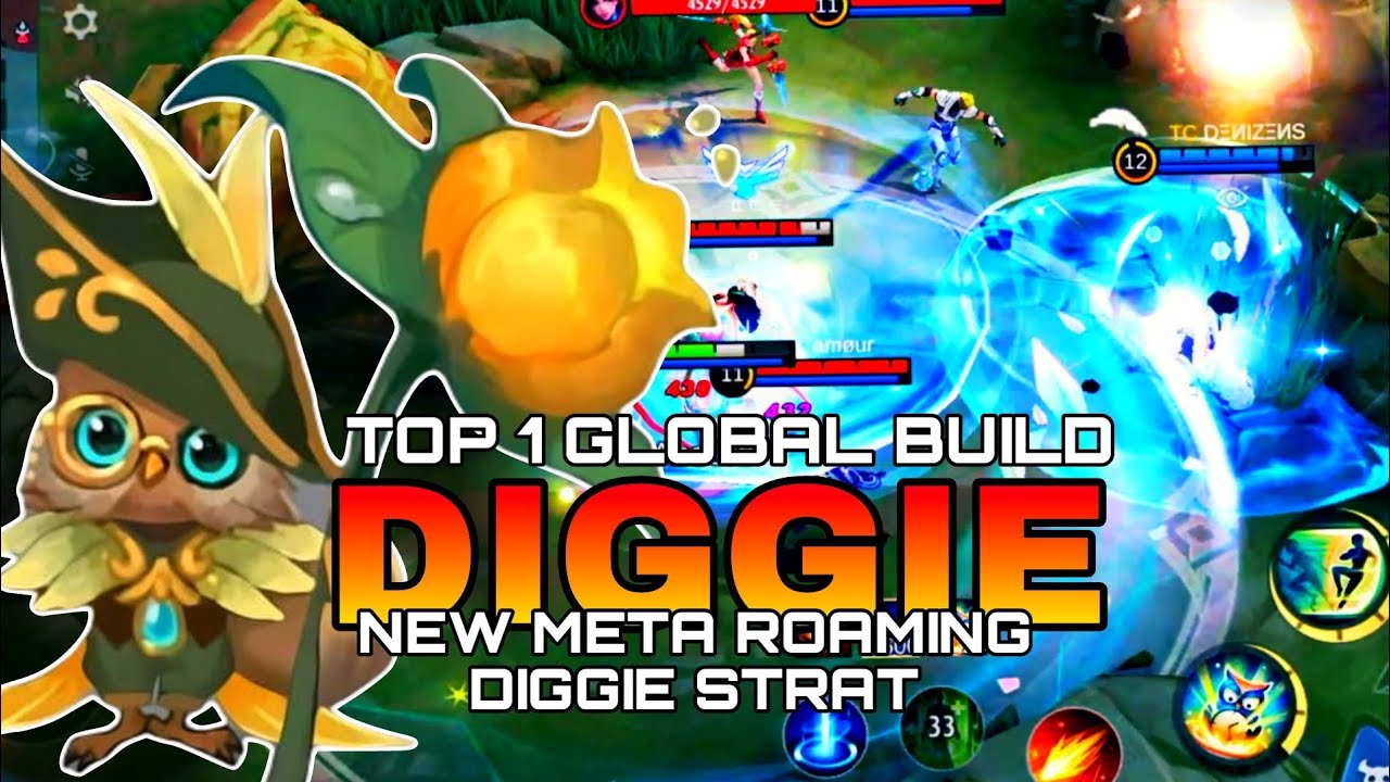 NEW SKIN - NEW META - TOP 1 GLOBAL DIGGIE BUILD - SOLO RANK GAMEPLAY ...