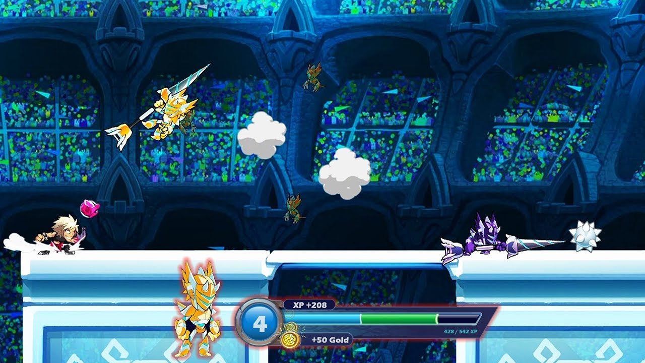 Brawlhalla Level 4 to 5 Gameplay 🔹 No Commentary - YouTube