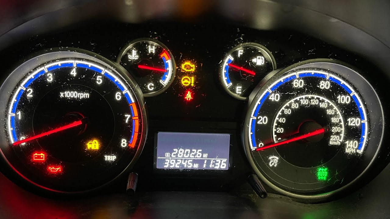 Suzuki SX4 clock setting. How to set the clock in the dashboard of a ...
