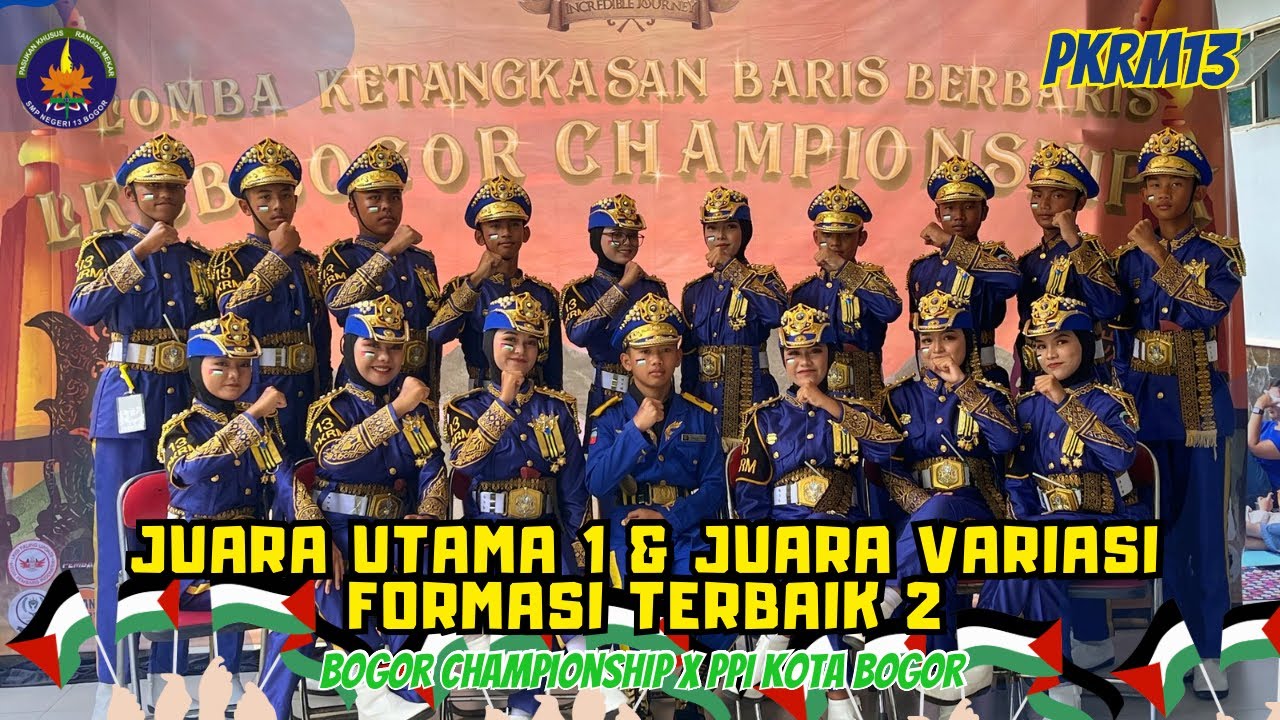 JUARA UTAMA 1 & JUARA VARIASI FORMASI TERBAIK 2 BOGOR CHAMPIONSHIP X ...