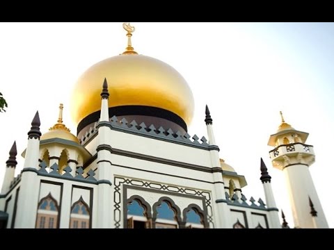ADZAN Over Masjid Sultan Mosque AZAN - Islam in Singapore [HD] - YouTube