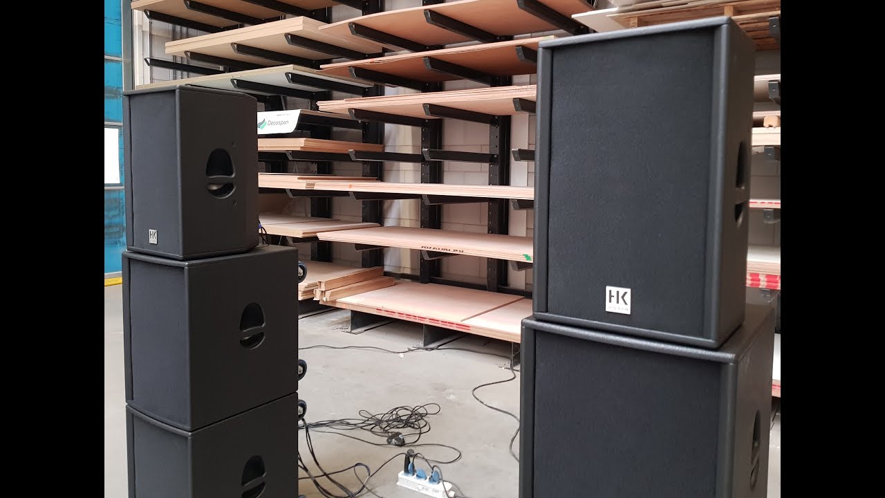 HK Actor DX Speaker Set Testen Actieve Geluid Set HK Audio ADX - YouTube