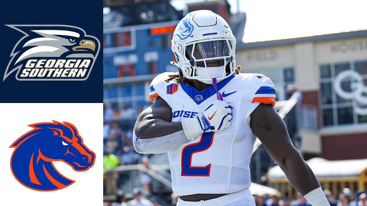 Boise State vs Georgia Southern 2024 Highlights - YouTube