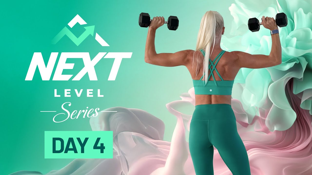 20 Min Arms & Shoulders Power Workout with Dumbbells - 45/15 | NEXT ...