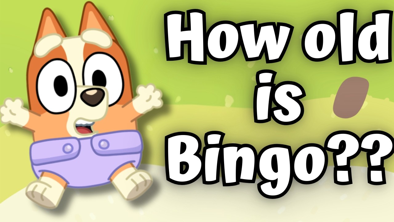 How Old is Bingo in Bluey??....is she 70?? (Bluey Theory) - YouTube