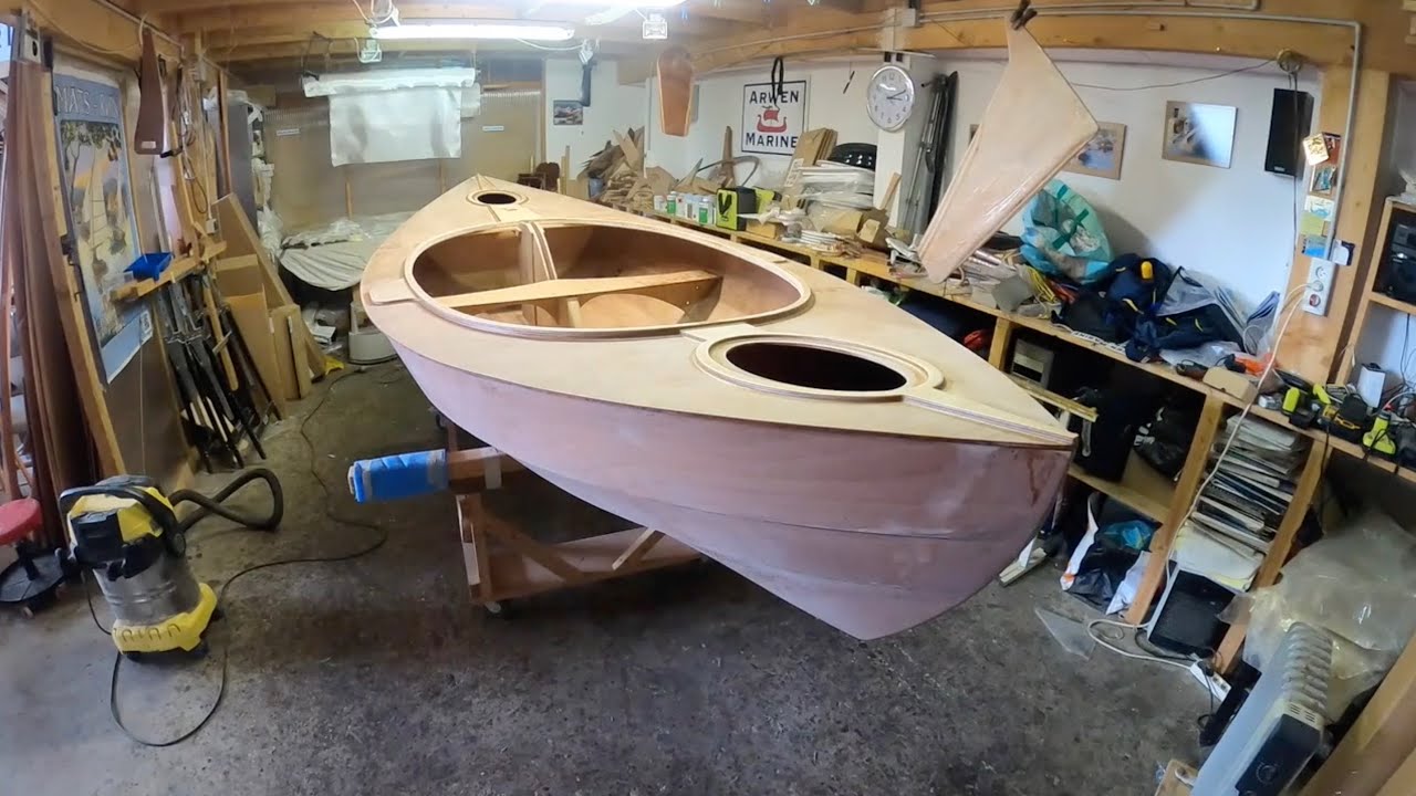 Building a Skerry Raid Sailing Dinghy in 12 Days - Day 8 - YouTube