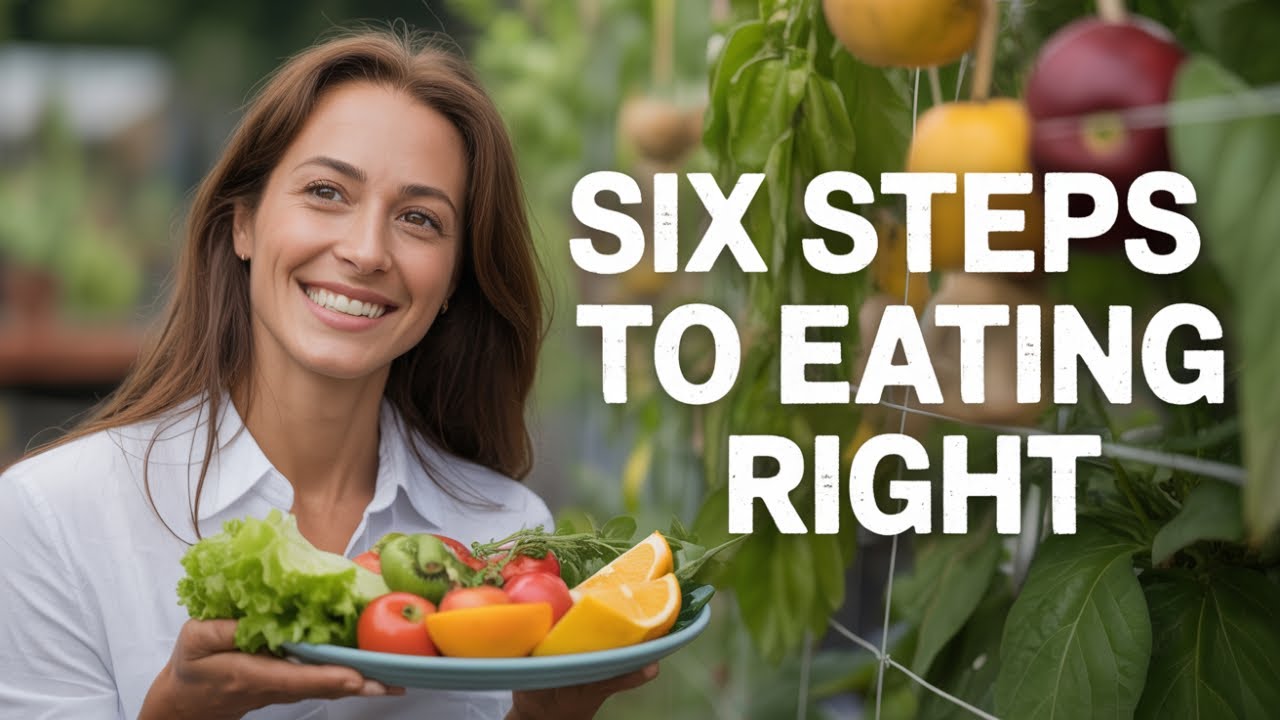 Eating Right My 6 Step Balanced Nutrition Plan! Healthy, Simple ...