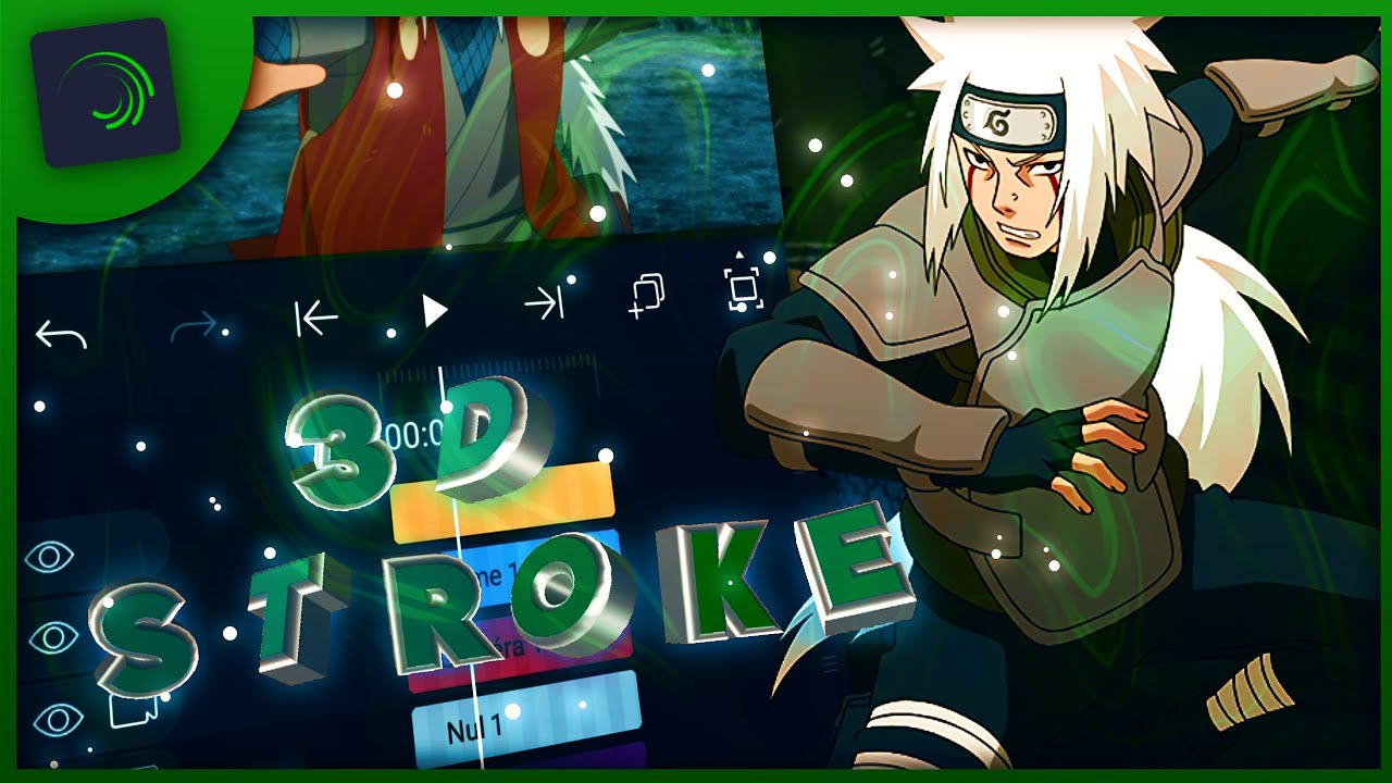 [TUTORIAL] 3D STROKE EFFECT LIKE SCRIPT | Alight Motion - YouTube