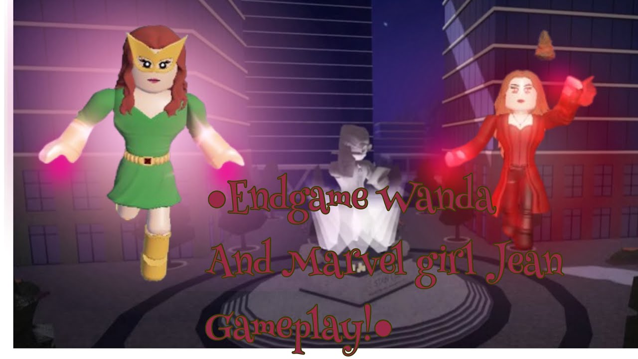 marvel omega wanda and jean gameplay! this was kinda fun - YouTube