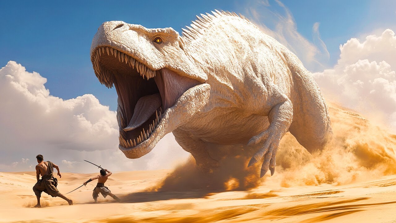 Terrifying Prehistoric Creature Encounter - Real-Life Monster Caught on ...