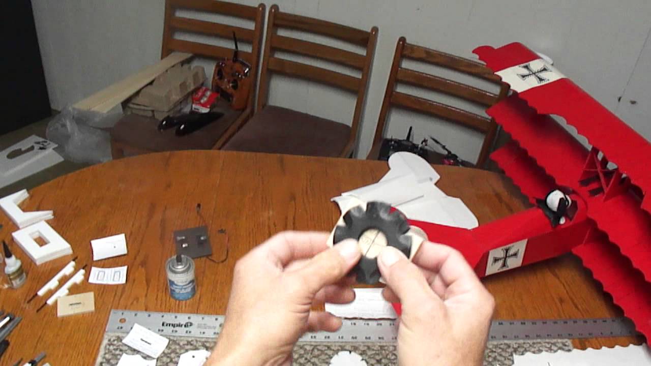 Part #4 of 6 Fokker DR-1 The Red Baron. Cutting and assembling PDF ...