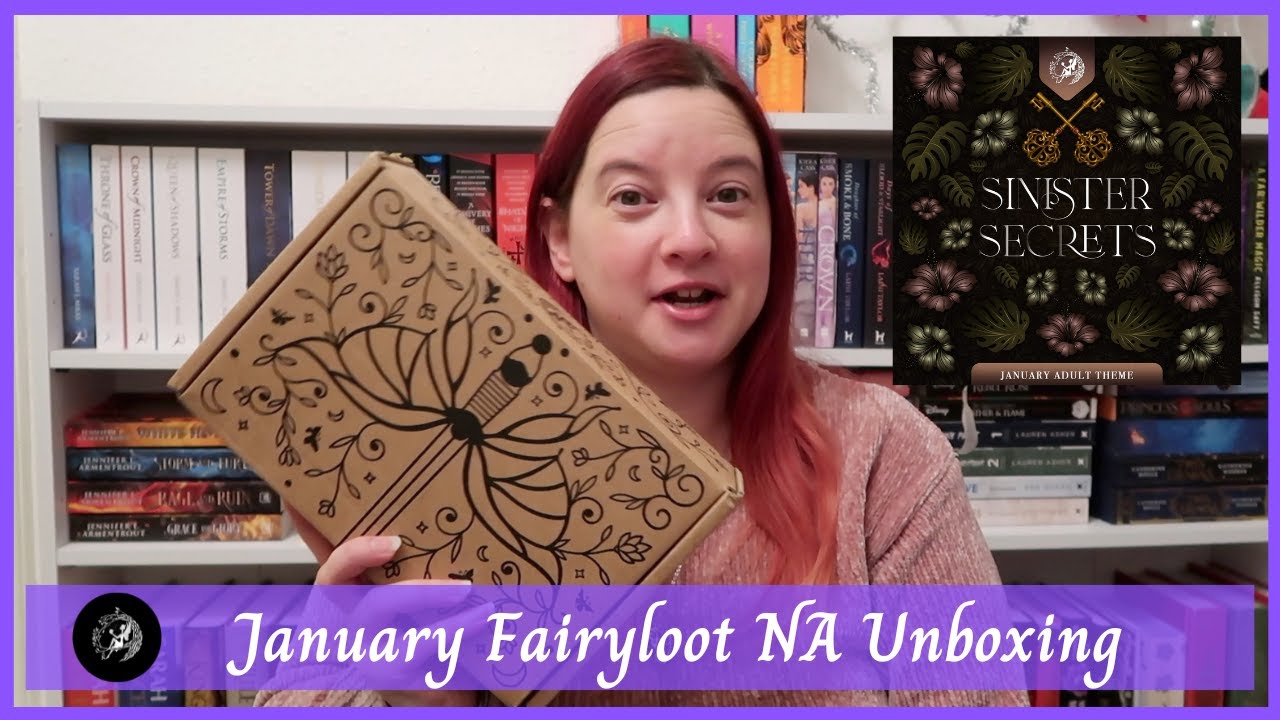 Fairyloot January NA Unboxing | Sinister Secrets | Life With Stefy ...
