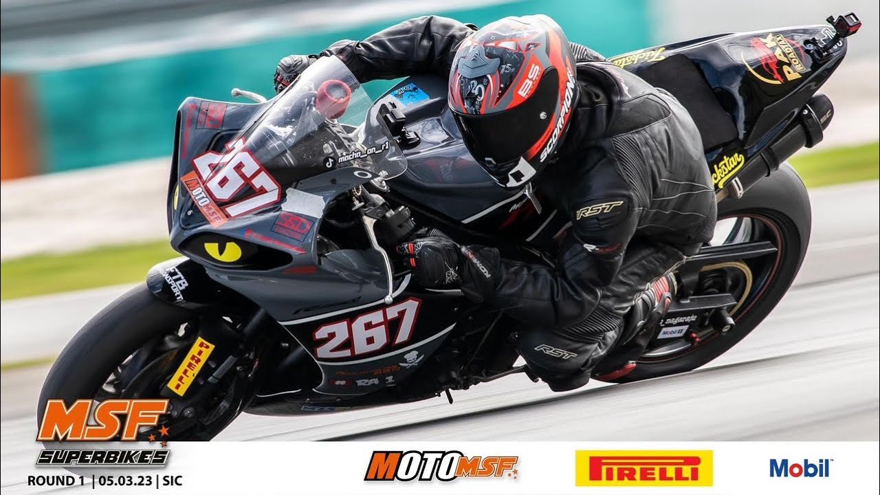 MSF SUPERBIKE 2023 round 1 (Super Rookie) Qualifying 2:29 seconds - YouTube