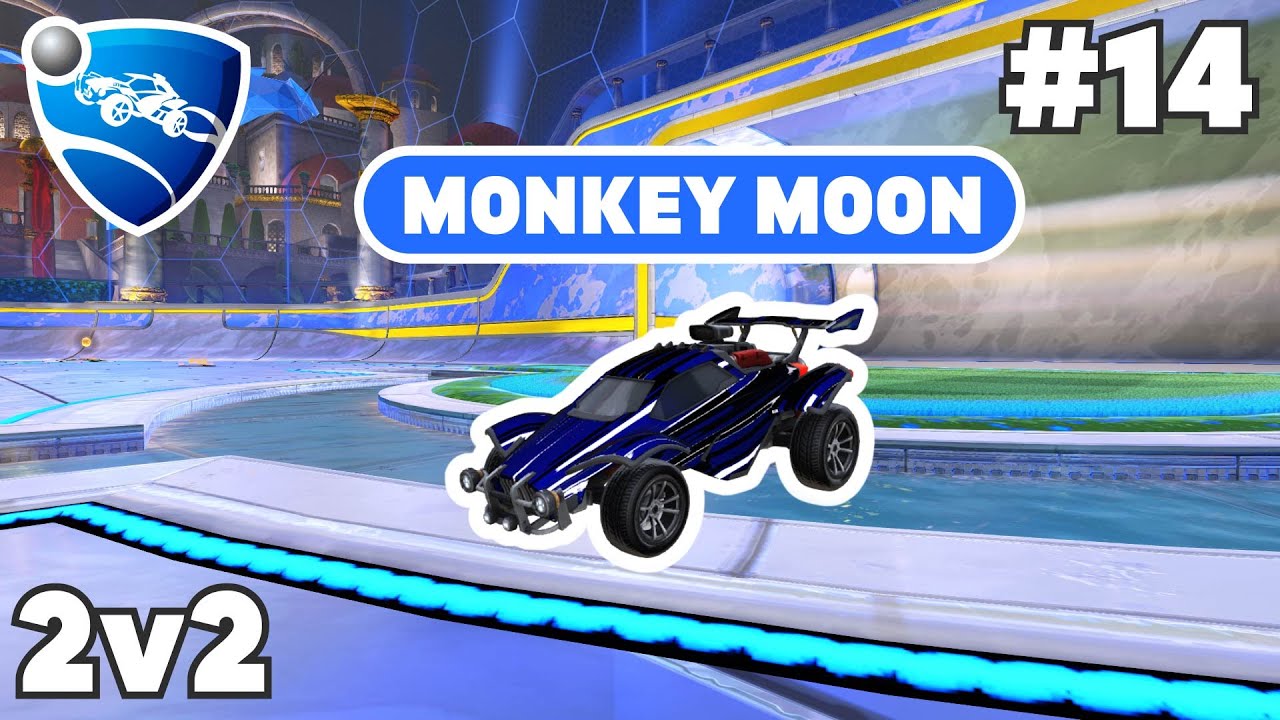 M0nkey M00n Ranked 2v2 PRO Replay #14 - Rocket League Replays - YouTube