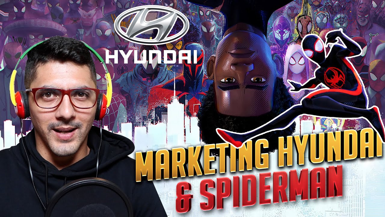 🕷🕷🕸 SPIDERMAN ACROSS THE SPIDER VERSE Marketing con HYUNDAI Promoción💡💡 ...