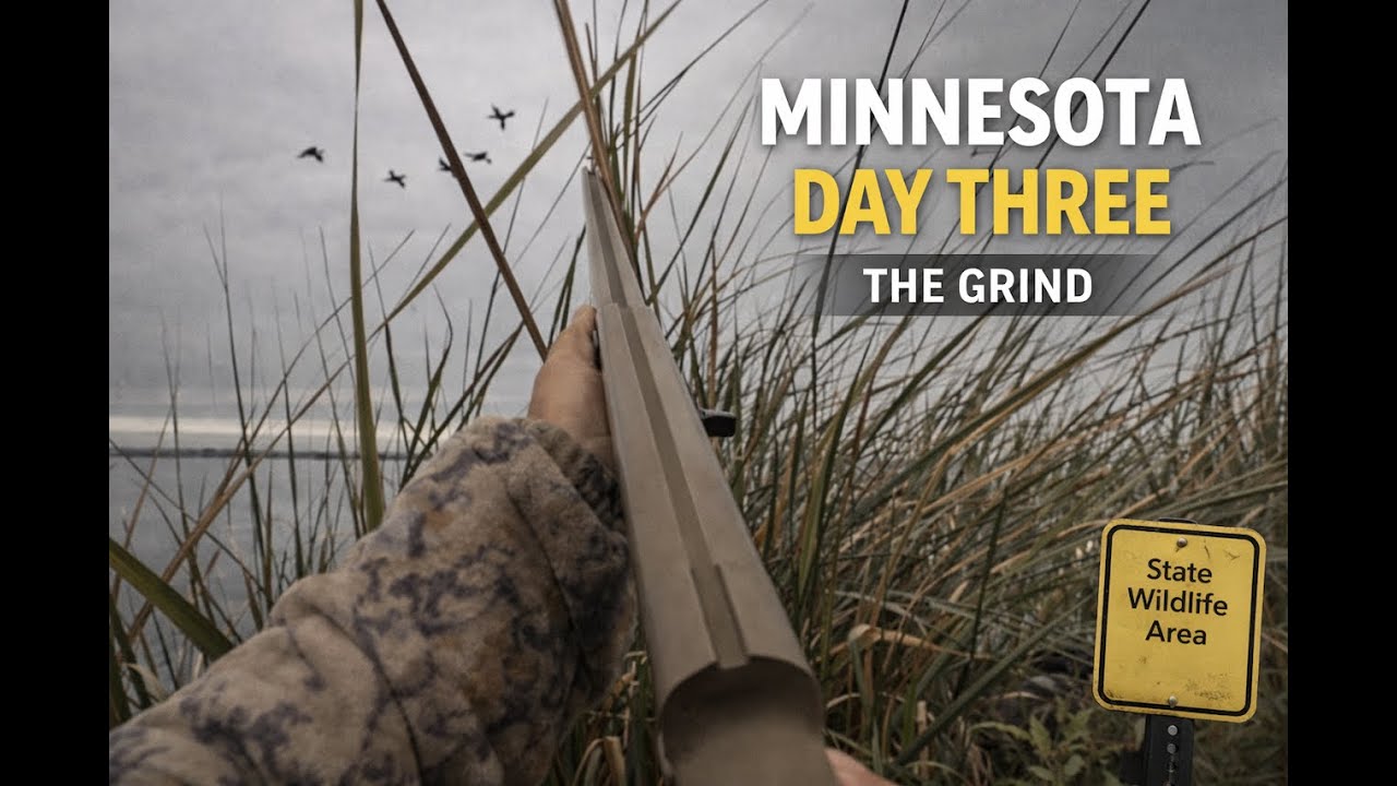 MINNESOTA DUCK HUNT DAY 3 THIEF LAKE GRIND FOR FOUR DUCKS PUBLIC LAND ...
