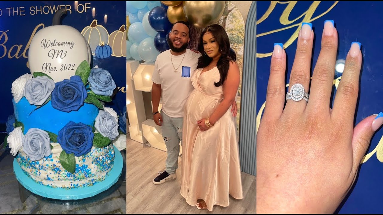 M3's Baby Shower | Surprise Proposal *EMOTIONAL* - YouTube