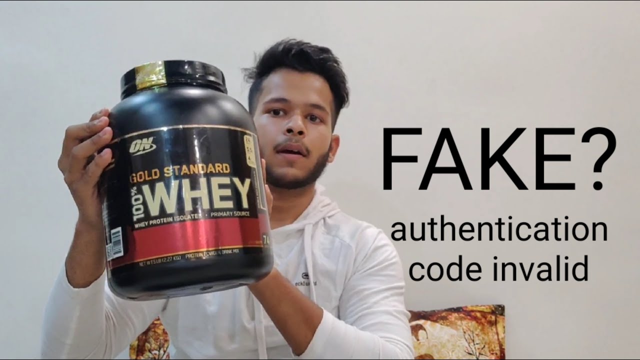 ON gold standard whey protein unboxing | optimum nutrition | fake ...