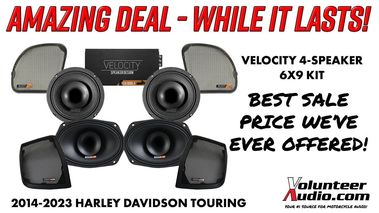 Crazy Deal! Velocity Pro Audio 4 Speaker Plug & Play Kit 2014-2023 ...