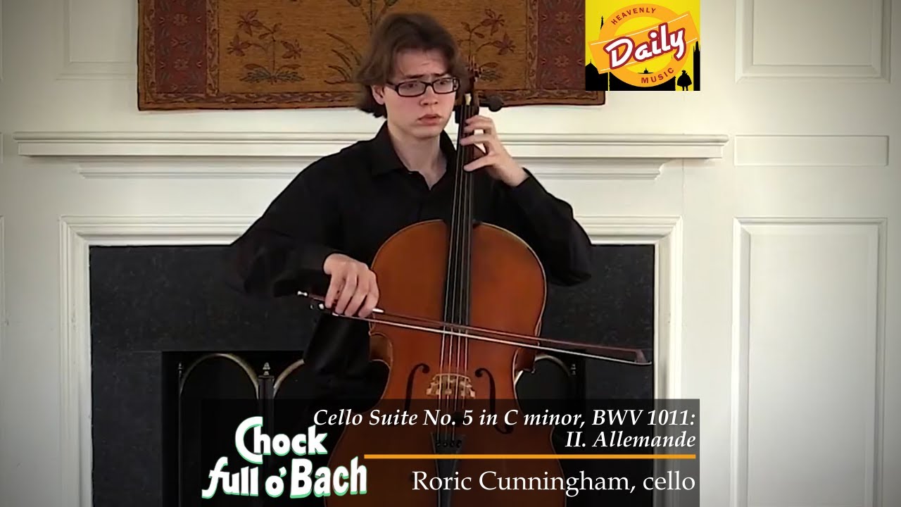 Chock Full O'Bach: Allemande from Cello Suite No. 5 in C minor, BWV ...
