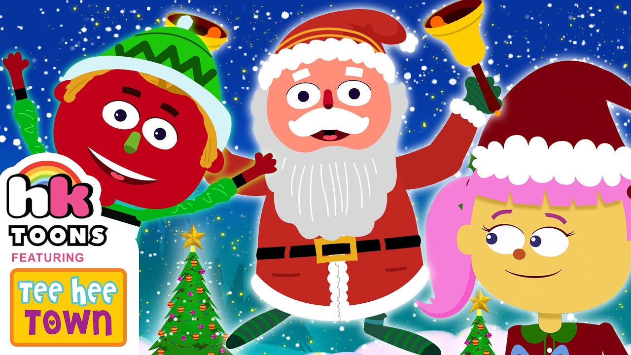Wake Up Santa 🎅| Christmas Carols For Children 🎄🔔| Hooplakidz Toons ...