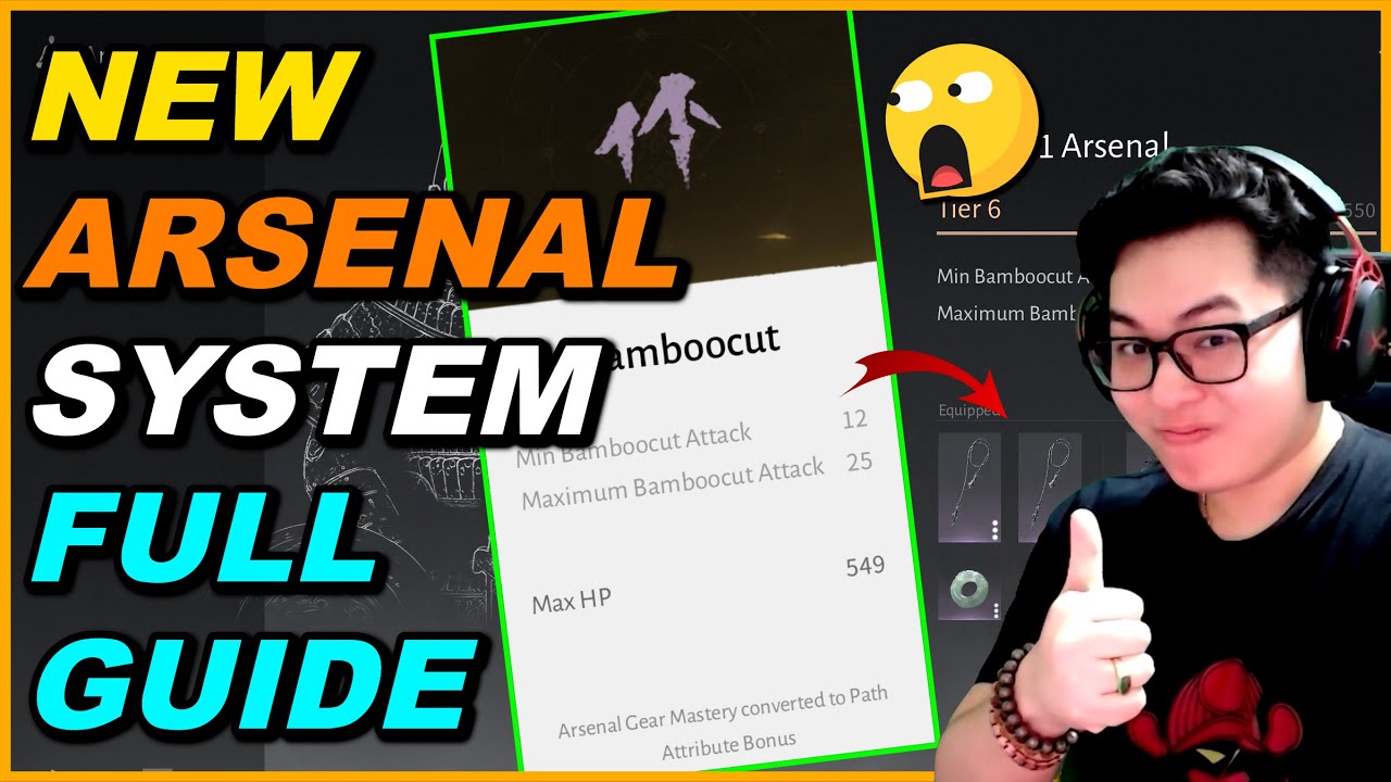 Arsenal System Explained in Where Winds Meet – Get Free Stats! - YouTube
