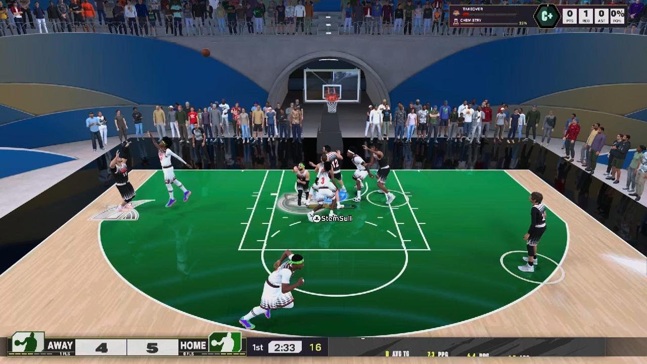 NBA 2K25 - Help Defense Block - YouTube