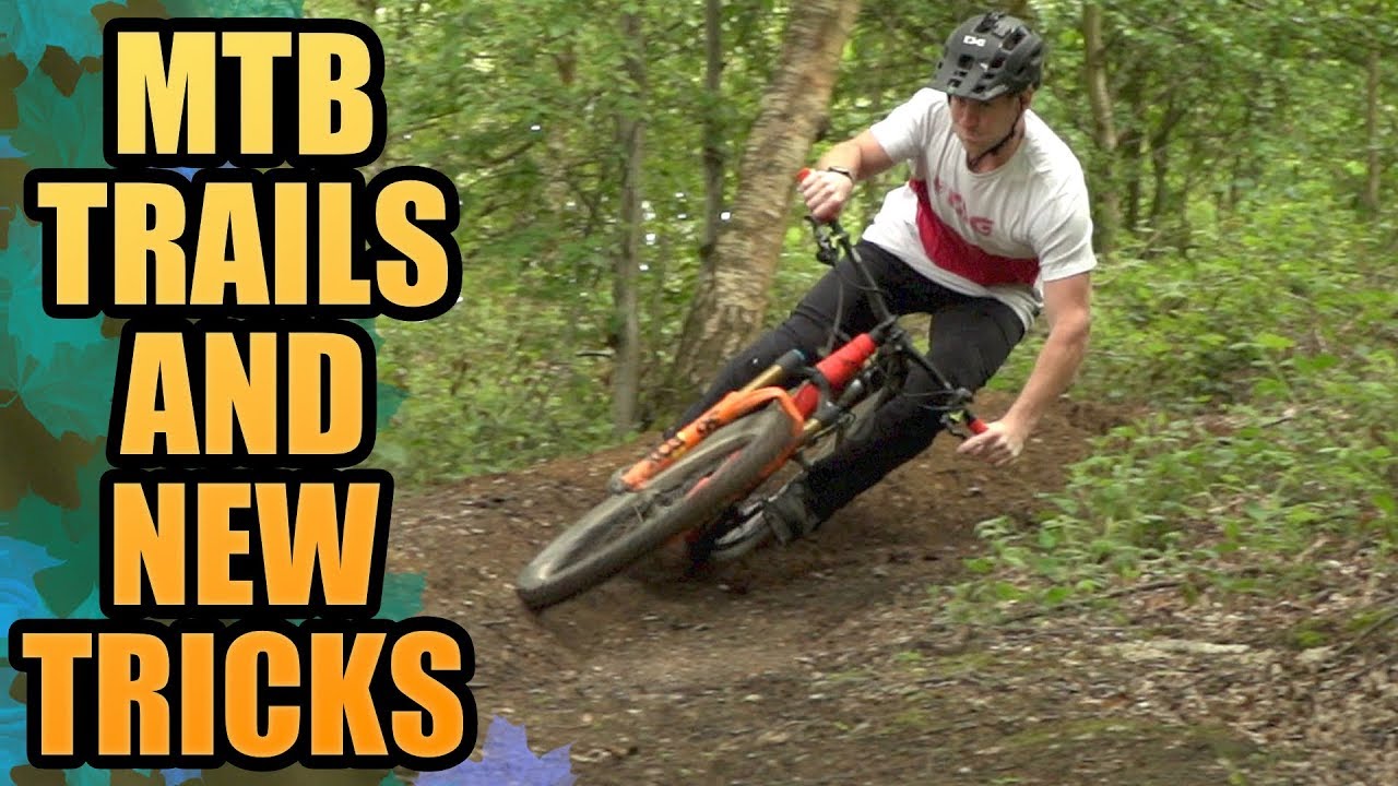 SHREDDING MTB TRAILS AND SOME NEW TRICKS! - YouTube