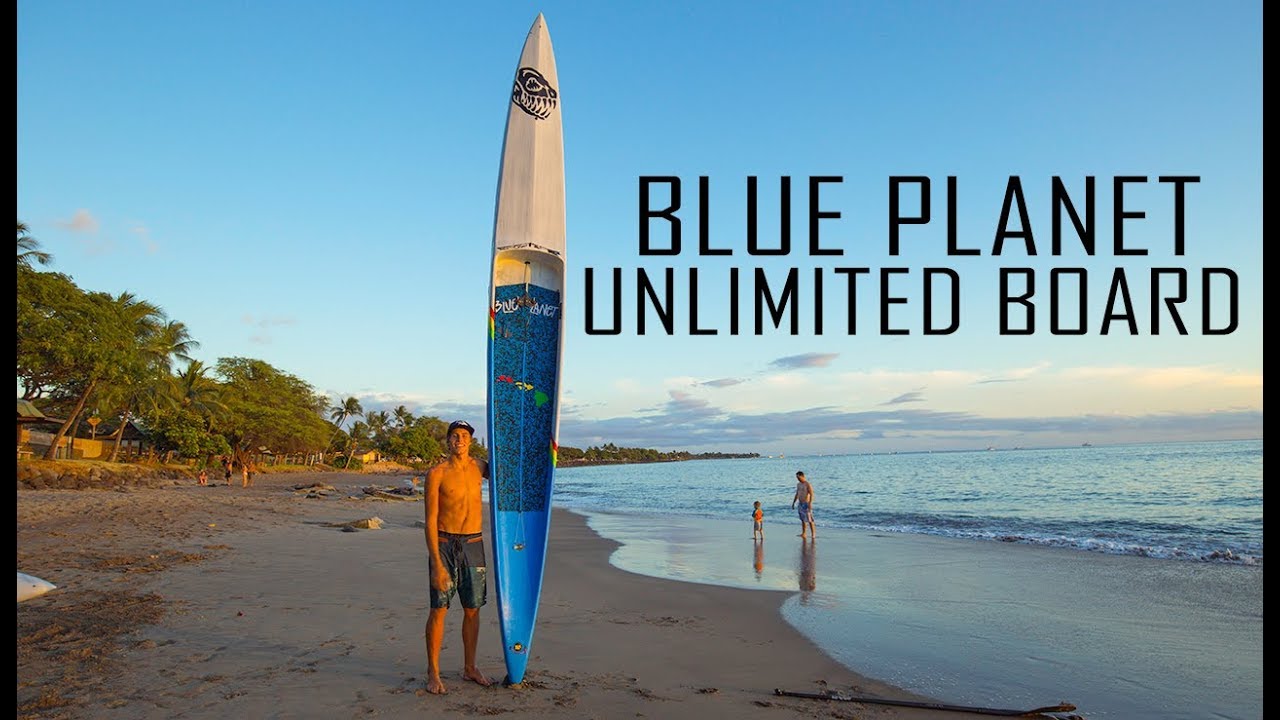 Ty Judson testing his NEW Unlimited Dugout SUP Race Board - YouTube