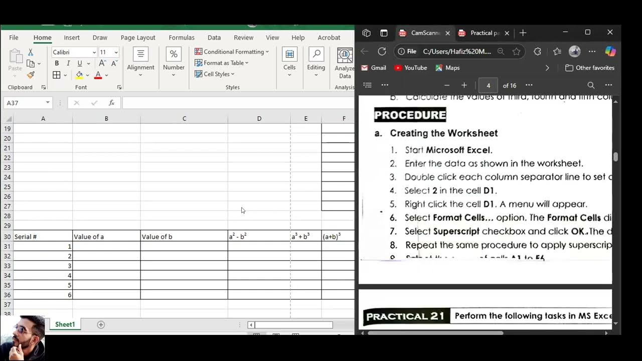 MS Excel Practical Day Class-1 (Intermediate Part 1 & 2) - YouTube