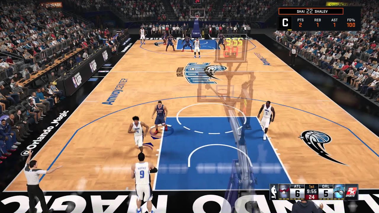 NBA 2K15 PC: Score, Block & Alley Oop ! Running the floor MyCareer ...